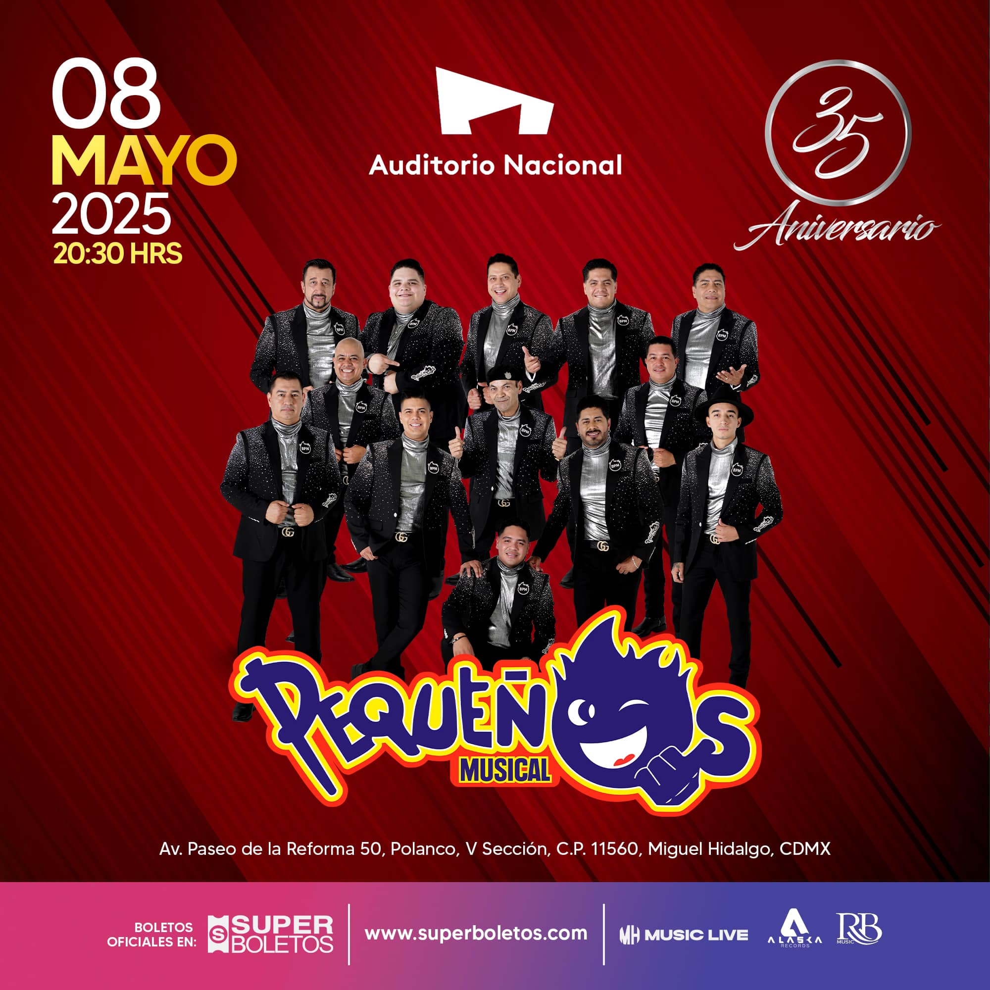 LA BANDA PEQUEÑOS MUSICAL llega por primera vez al Auditorio Nacional ...
