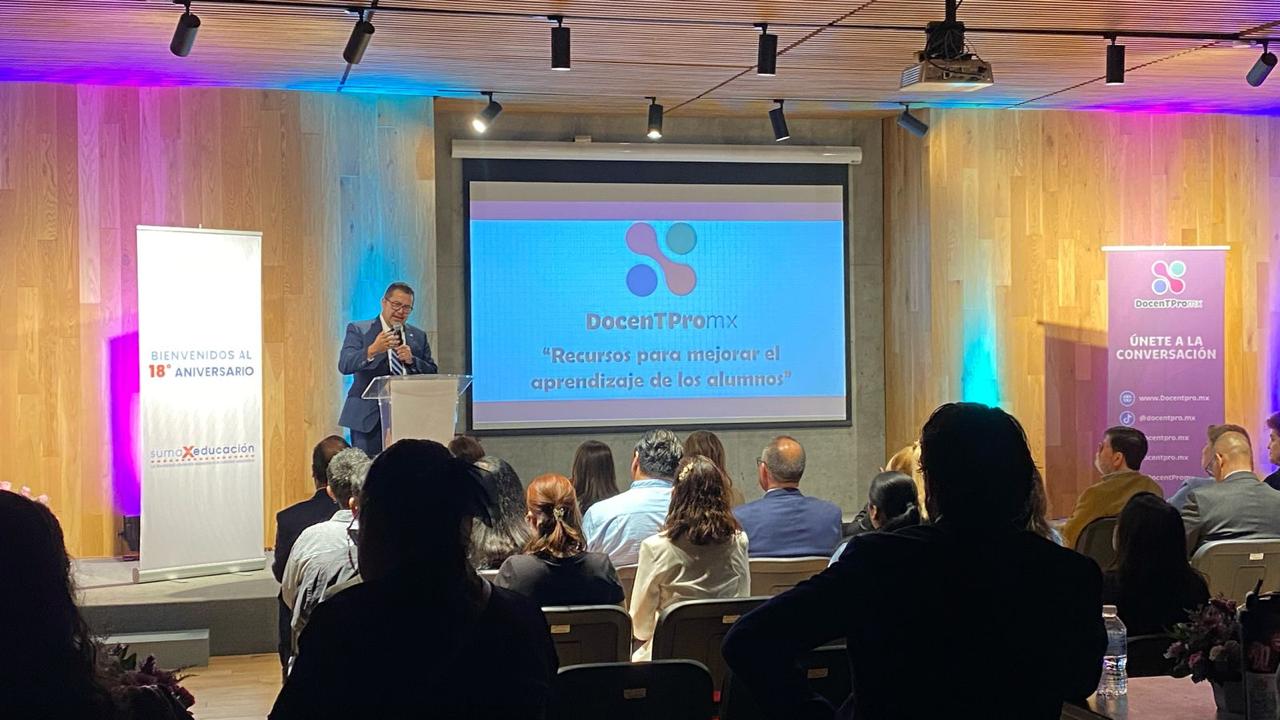 SUMA POR LA EDUCACIÓN CELEBRA 18 AÑOS Y PRESENTA LA PLATAFORMA DOCENTPRO.MX - La Nación MX